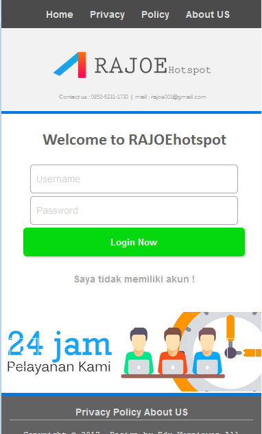 Cara Merubah Tampilan Login Hotspot Mikrotik Sendiri Responsive ...