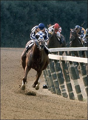 Keep Turning Left!: Secretariat "Big Red"