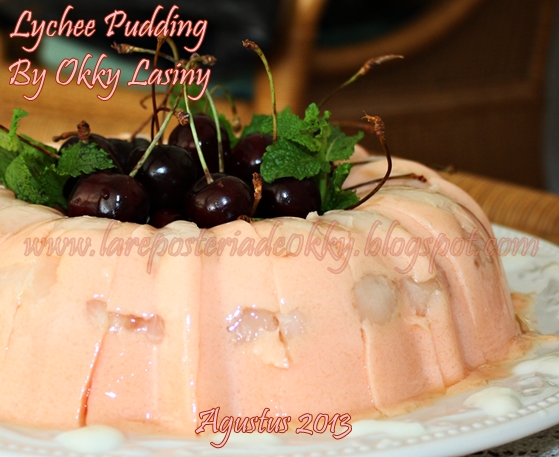 "La Reposteria de Okky": Lychee Pudding