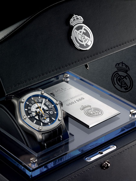 Every Styles: OFFICIAL LUXURY WATCH OF REAL MADRID FOOTBALL CLUB