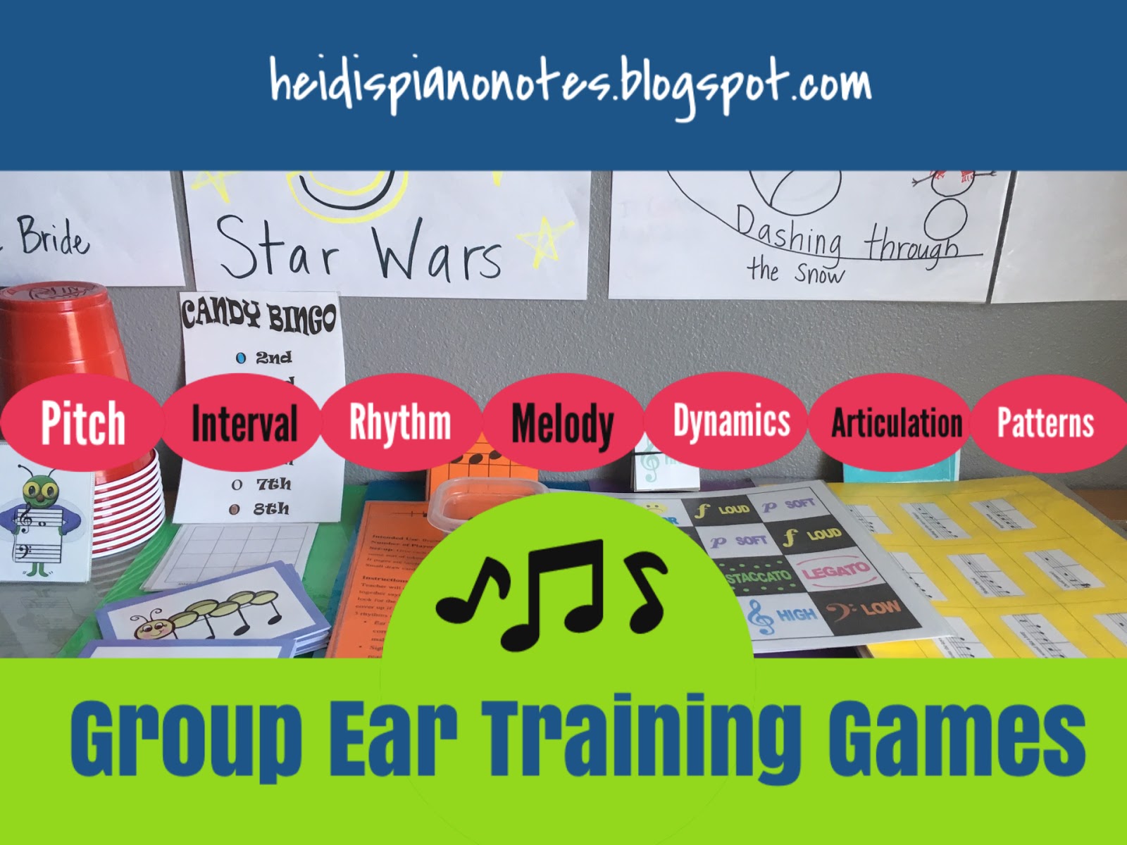Heidi’s Piano Studio: Ear Training Group Lesson Piano Games