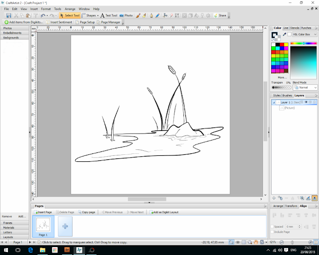 Card making tutorial – What is a PNG digital stamp file, how to use and ...