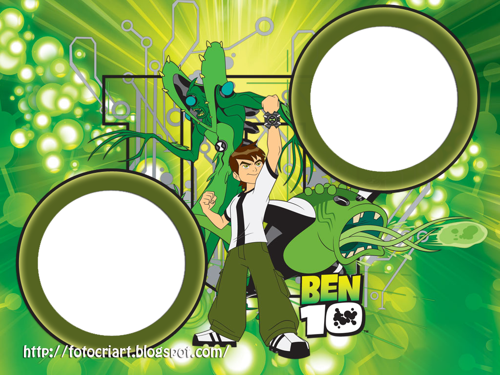 Fotocriart: Molduras do Ben 10