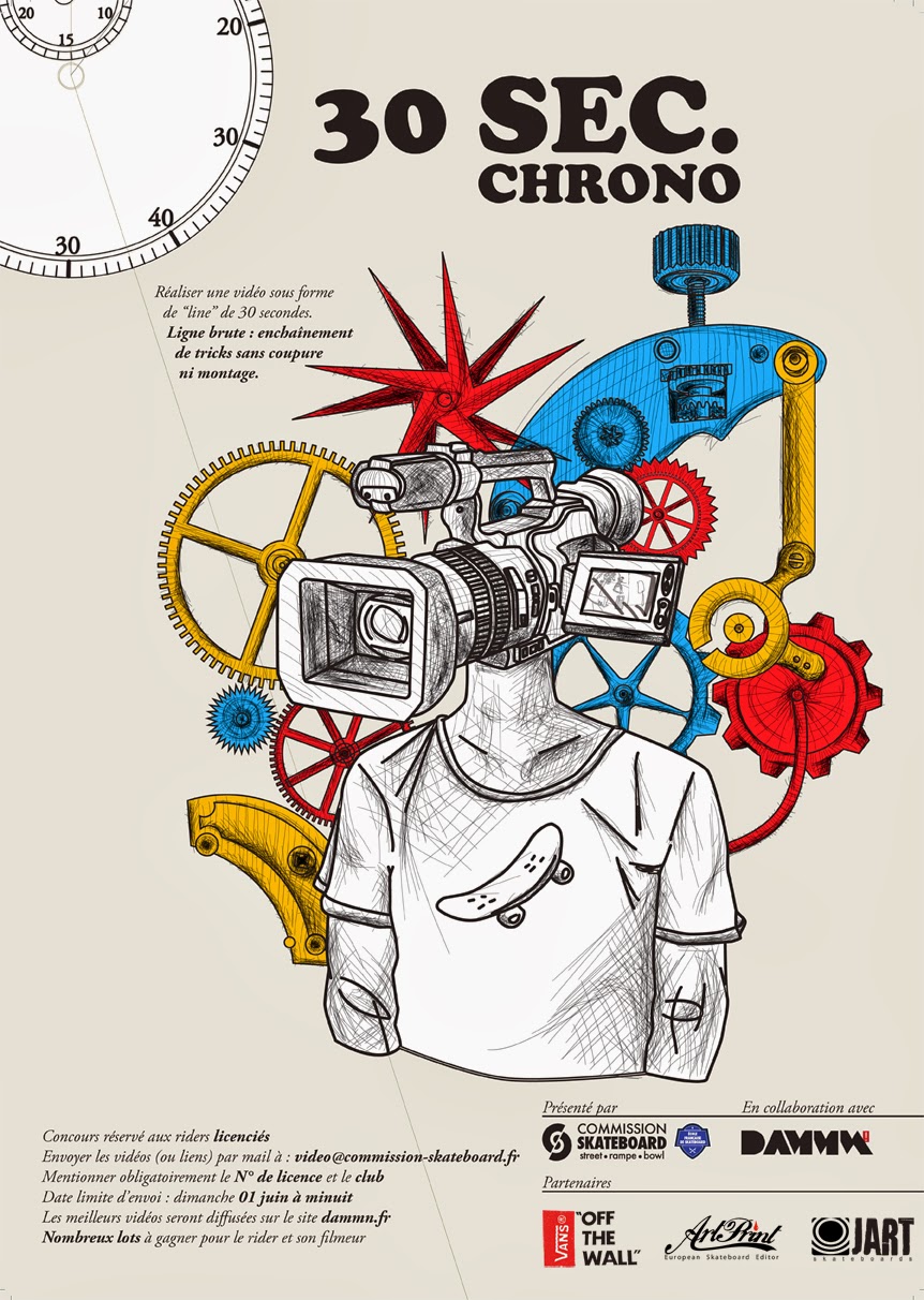 ASTUSS SKATE ASSO: Concours vidéo - 30 sec chrono