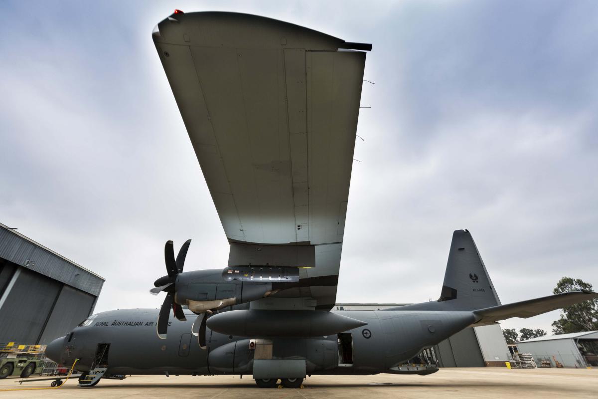 FDRA - Fuerza Aérea: Australia prueba sus pod Litening en sus Hercules