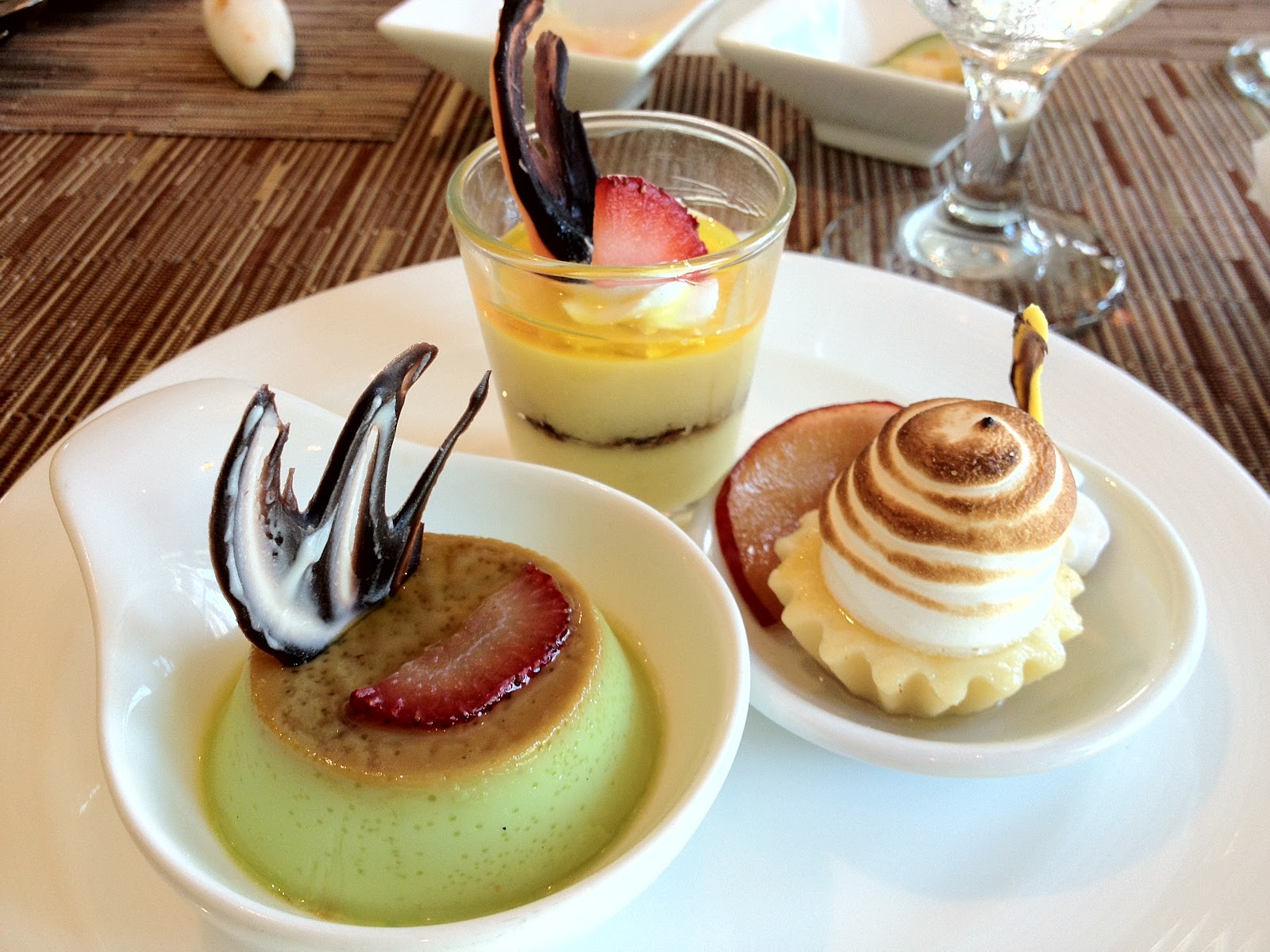 Naked Eye: My take at Pandan Flan