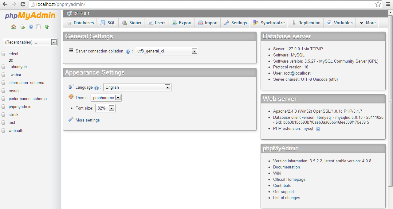 Cara Membuat Database Dan User Di Xampp