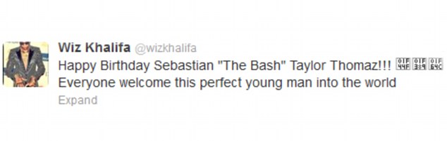 Celebrity Gists!: Wiz Khalifa & Amber Rose welcome first child ...