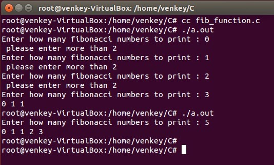 Download Write A Program To Generate Fibonacci Series Using Function