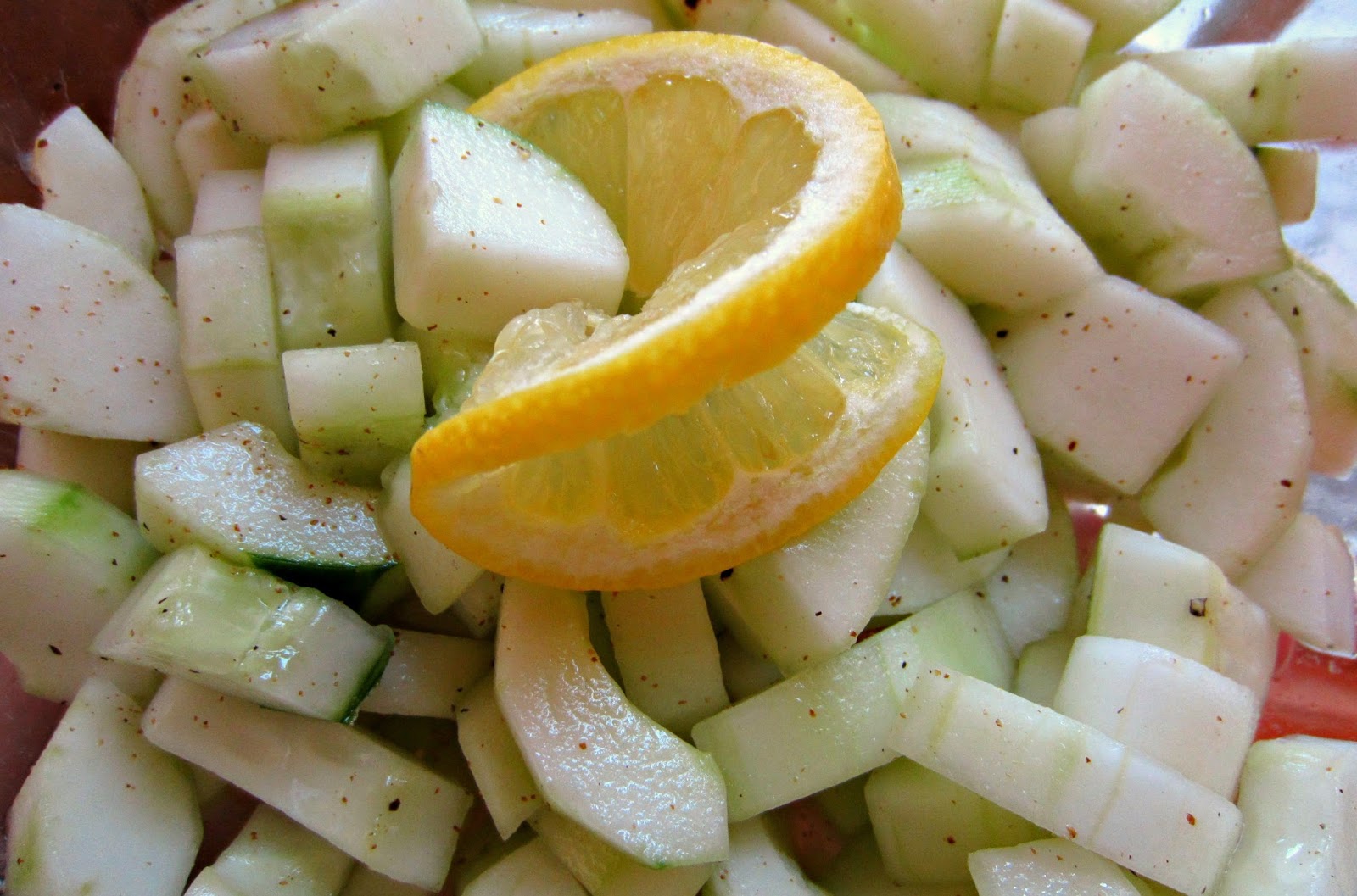 Lemony Cucumber Salad | Renee's Kitchen Adventures