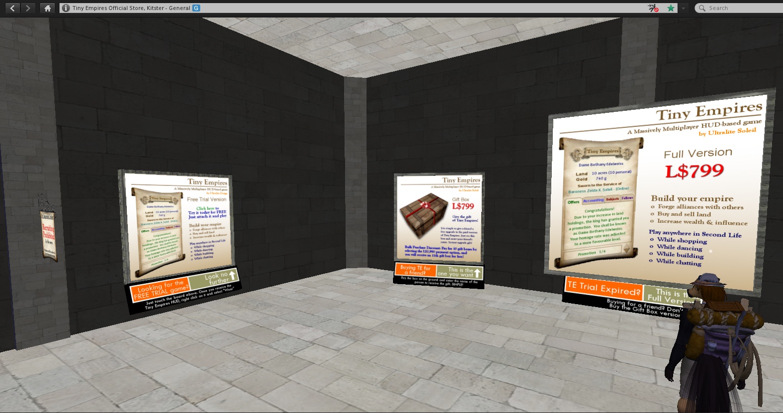 SL Newser - Design: Tiny Empires