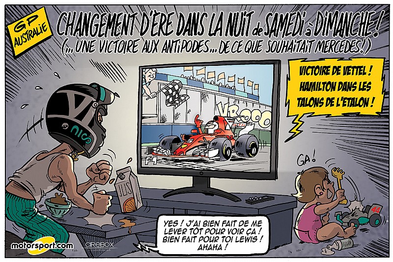 Continental Circus: Formula 1 em Cartoons: GP da Austrália (Cire Box)