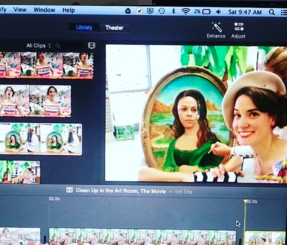 Cassie Stephens: In the Art Room: Clean Up, the Movie!