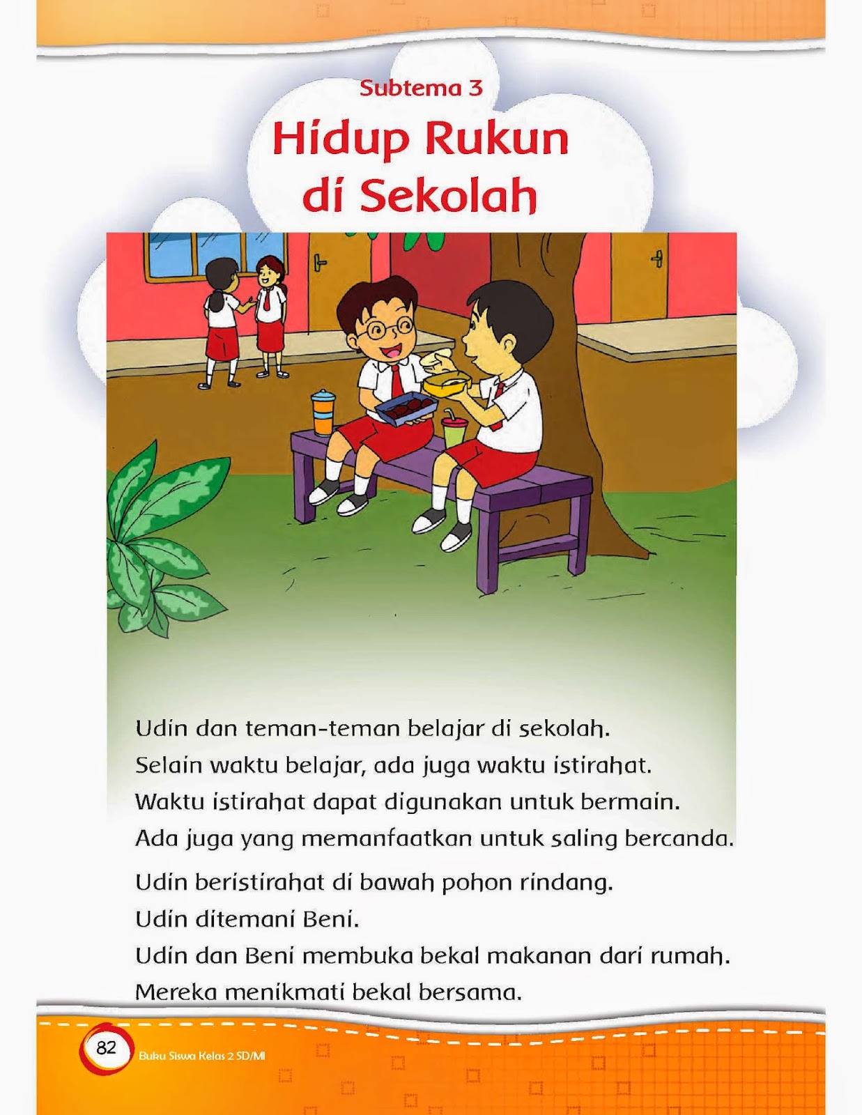 Tema 1 Hidup Rukun Buku Tematik Terpadu Siswa Sd Mi Kelas 2a 108 Porn