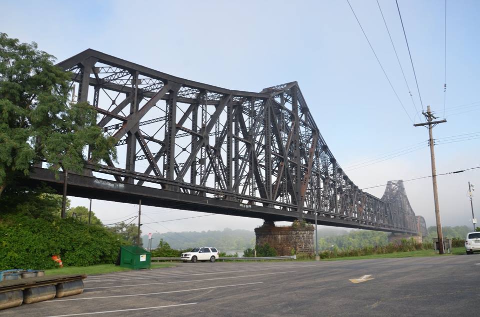 Industrial History: CSX/P&LE 1910 Bridge over Ohio River at Monaca ...