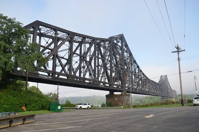 Industrial History: CSX/P&LE 1910 Bridge over Ohio River at Monaca ...