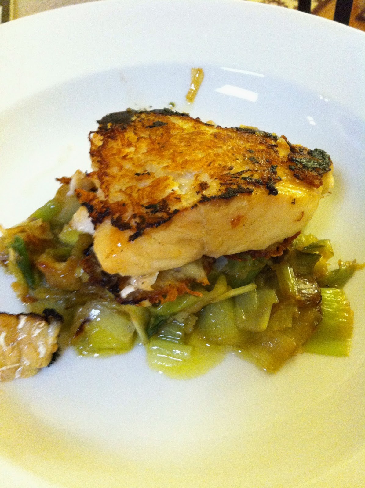 Cod in Shredded Potato - Inspired by Jaques Pepin