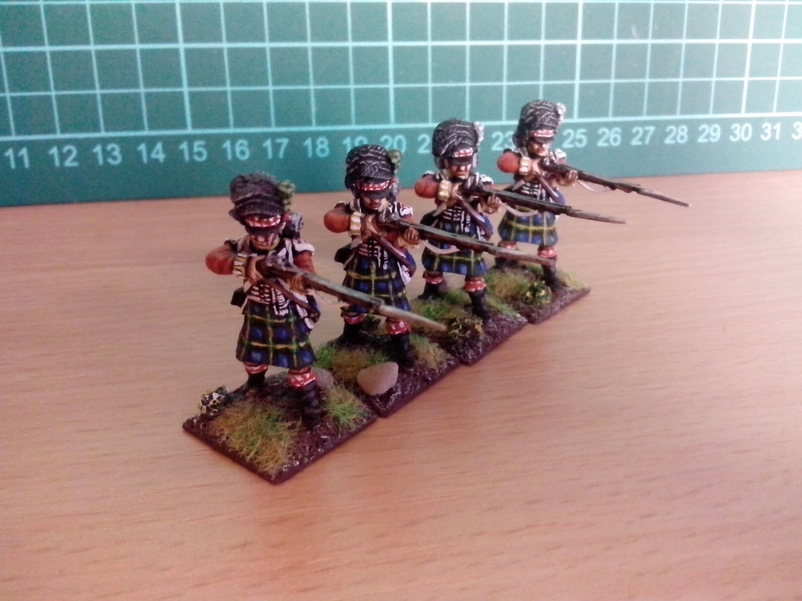 Old soldier: 92nd Gordon Highlanders.