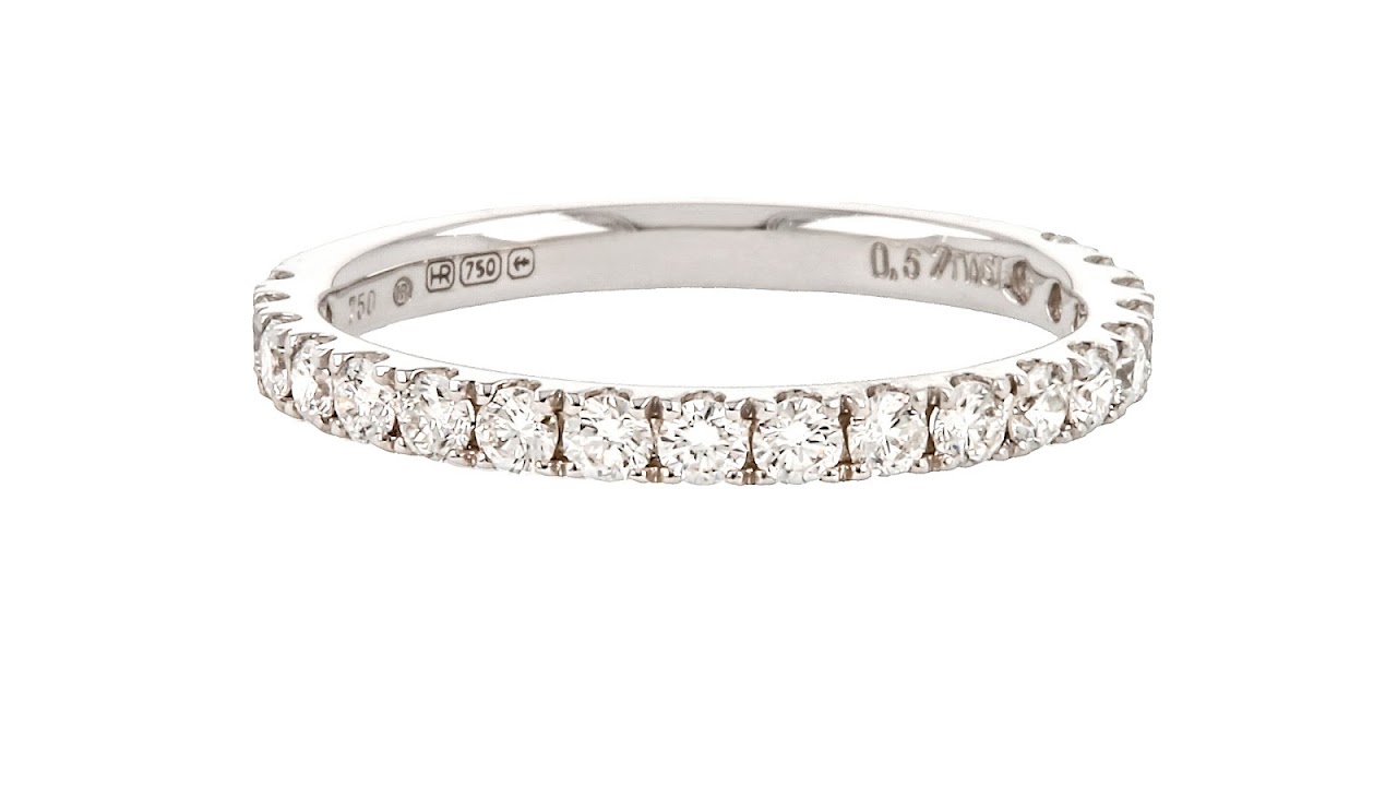 18ct White Gold Eternity Ring Diamonds - Gold Choices