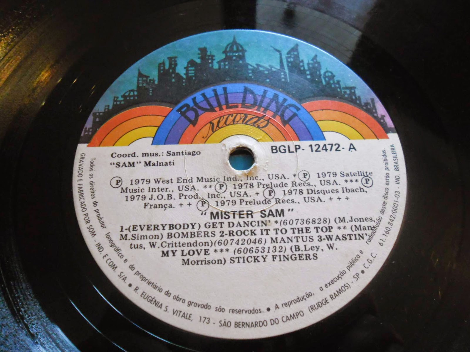 VIDA & VINIL (Chrisóstemo´s Collection): MISTER SAM - Mister Sam 1979 ...