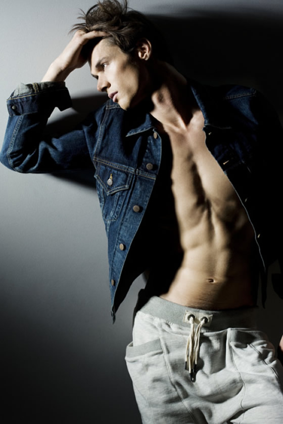 Matt Gordon: Paco Rabanne 1 million fragrance model - Strawberry Leopard