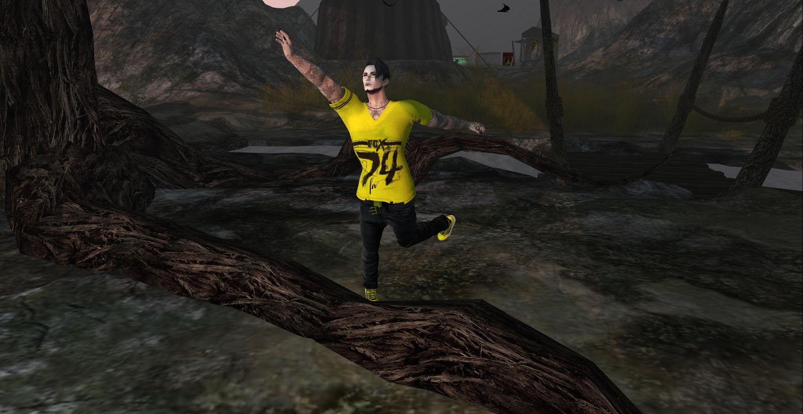New Release - Stumble Pose, Silly things in Second Life