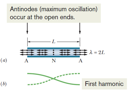Standing Waves in Open End Air Columns - Juany's Science Blog