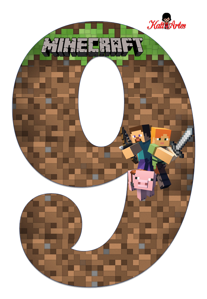Abecedario de Minecraft. Minecraft Alphabet. - Oh my Alfabetos!