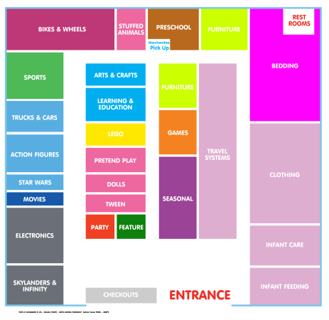 Toys R Us Black Friday 2015: Customizable Store Maps Now Available!