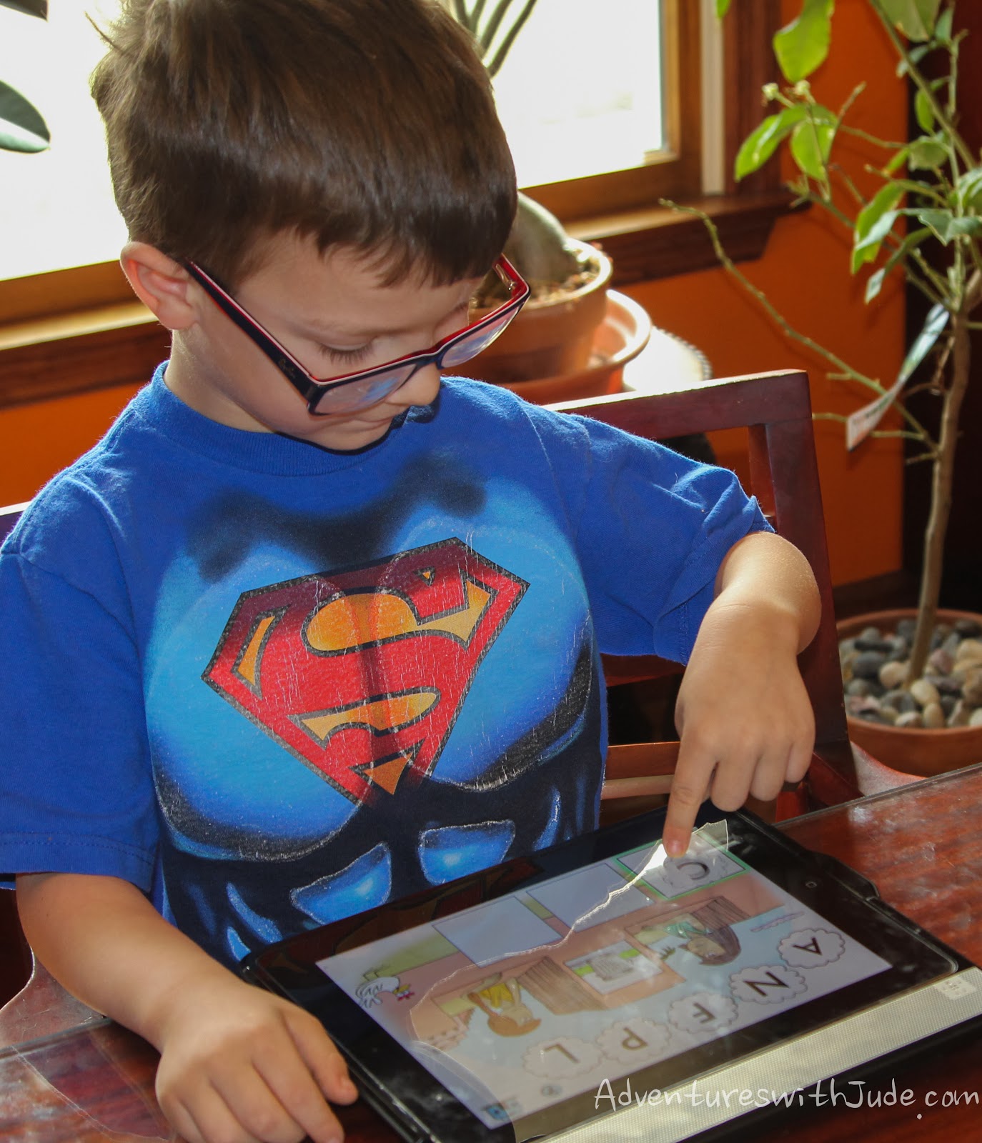 Adventures with Jude: Talking Shapes iPad app (A Schoolhouse Crew Review)