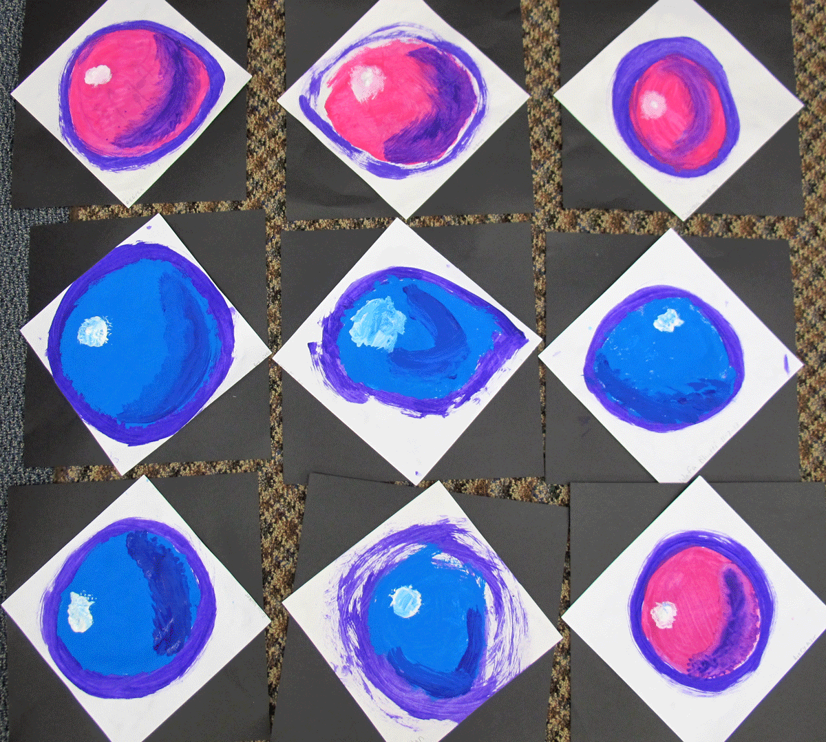 3D Art Lesson for the Third Grade