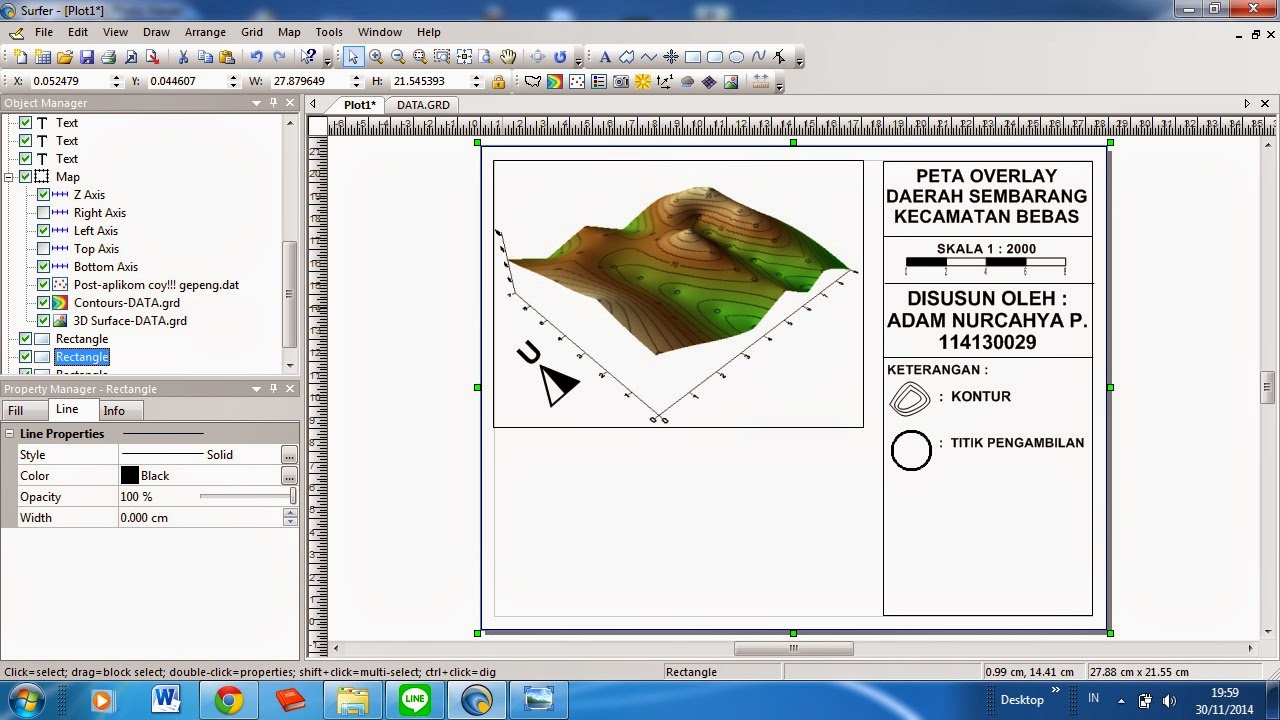 Blogke Mas Bob: Langkah-langkah Pembuatan Peta Overlay