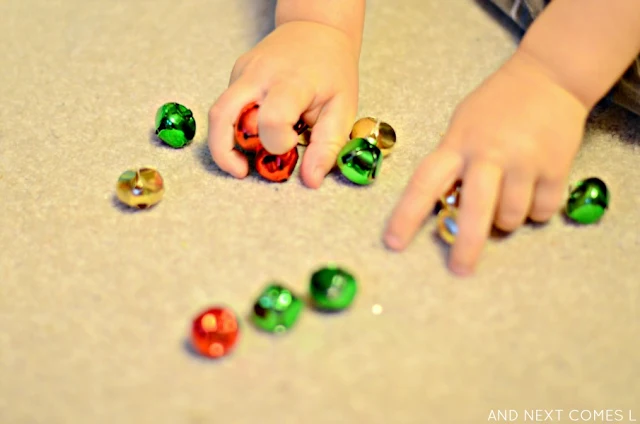 Jingle Bell Christmas Busy Box | And Next Comes L - Hyperlexia Resources