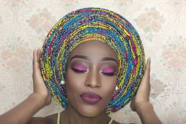What’s trending: Ankara Infinity Pleats Gele ideas – Fashenista