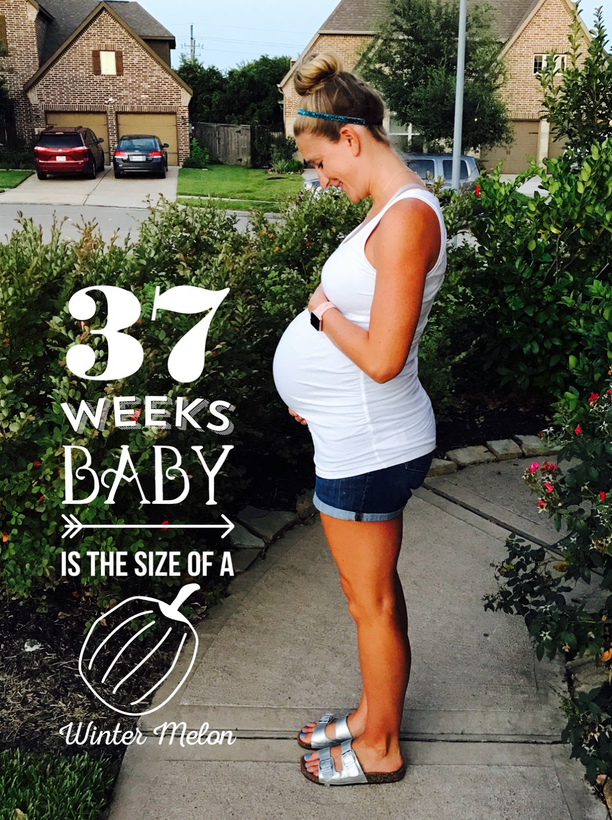 37 Week Bumpdate - Amy's Balancing Act