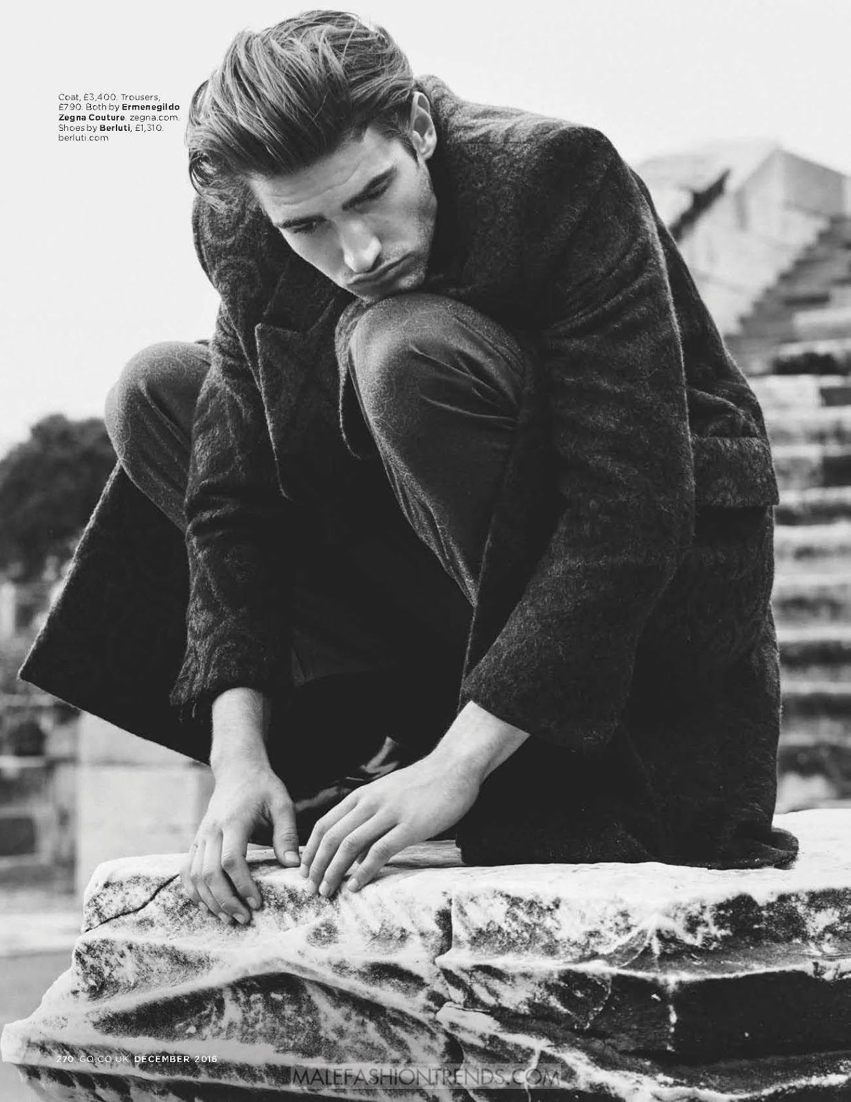 Jack Tyerman por Philippe Vogelenzang para British GQ