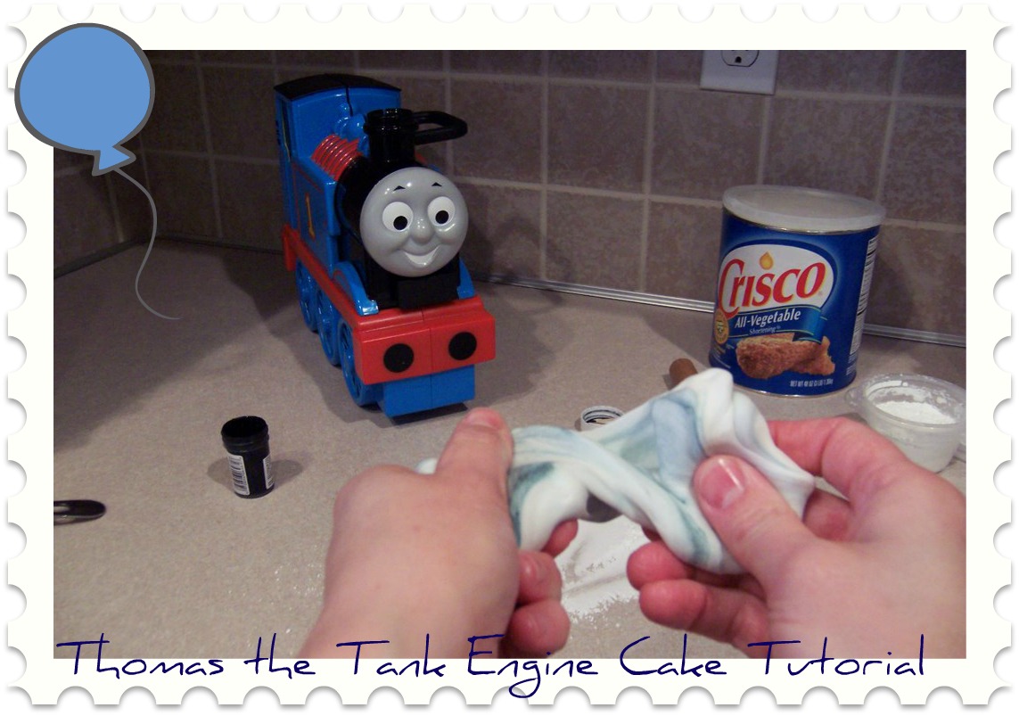 Thomas the Tank Engine Cake Tutorial: Making Thomas' Face