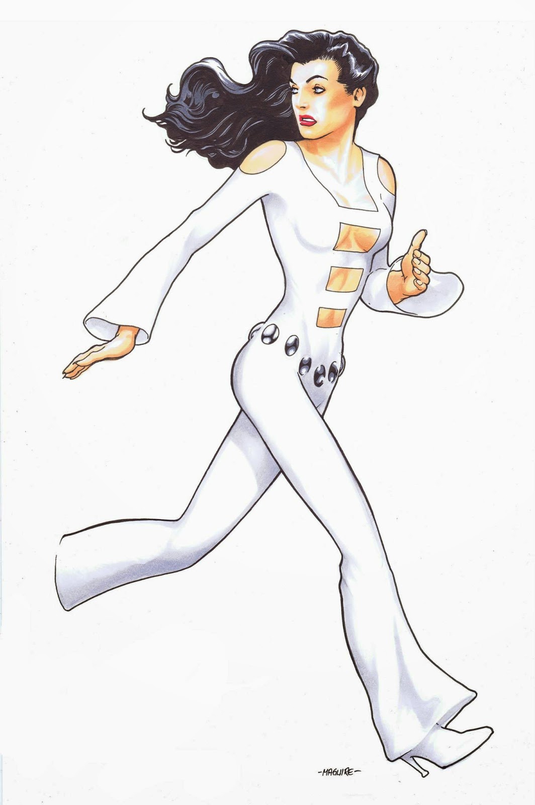 The Legion of Super Bloggers! : Hot: Phantom Girl by Kevin Maguire