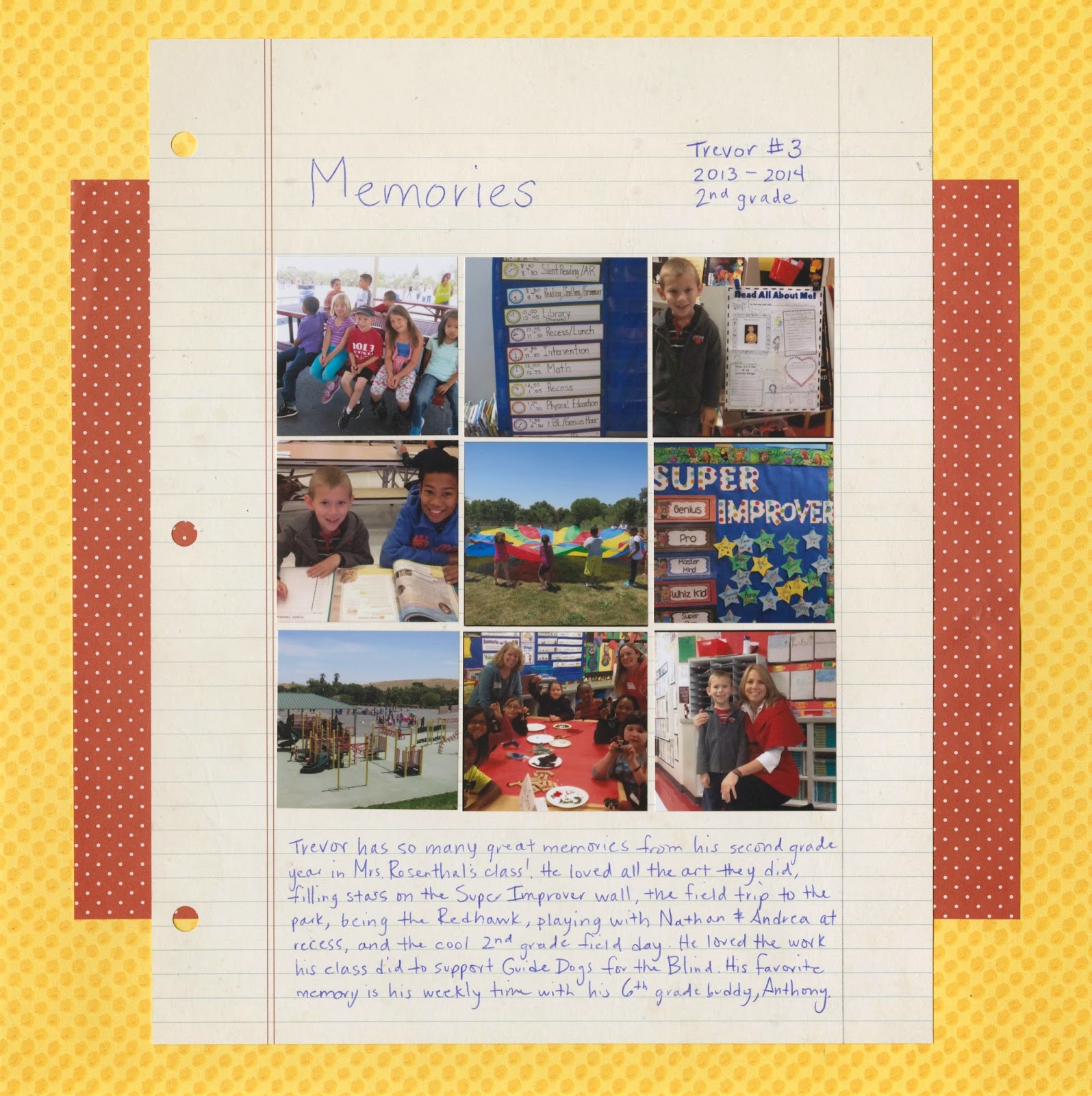 Cindy deRosier: My Creative Life: Second Grade Memories