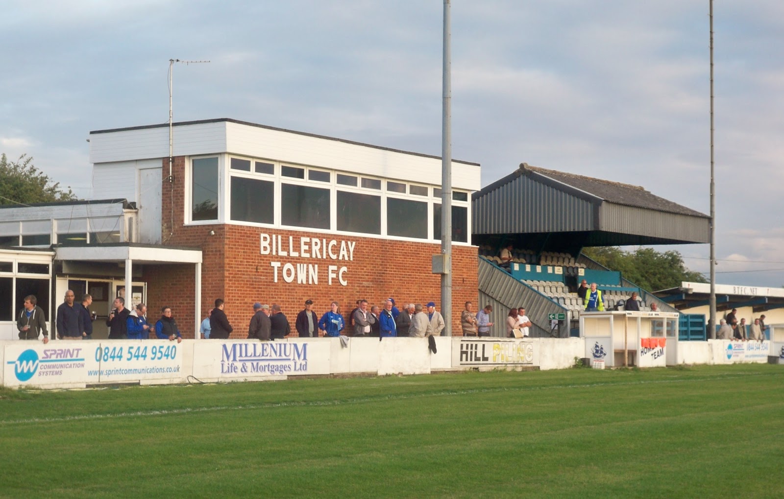 Football Grounds visited by Richard Bysouth: Billericay Town FC