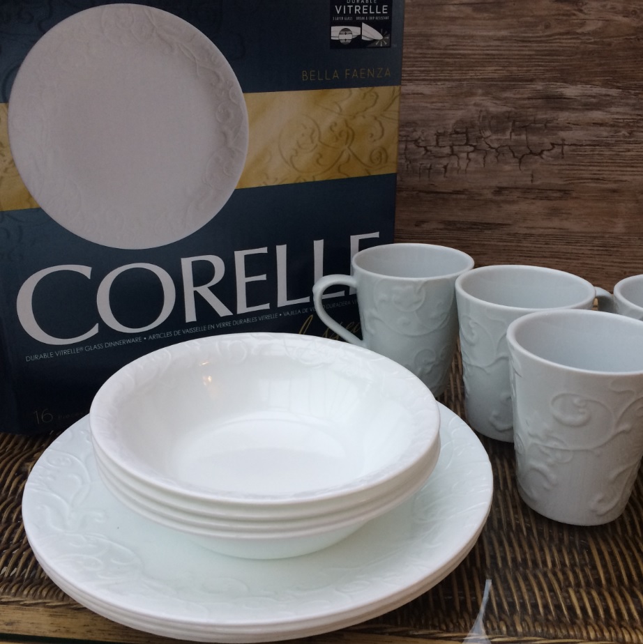 Corelle Embossed™ Bella Faenza 16-pc Dinnerware Set ~I love it | simply ...