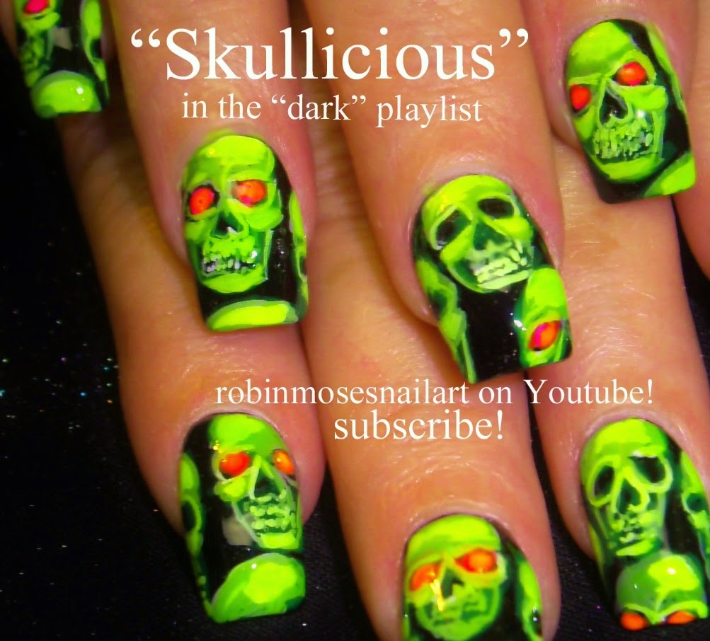 Nail Art by Robin Moses: "scary nails" "gore nails" "horror nails ...