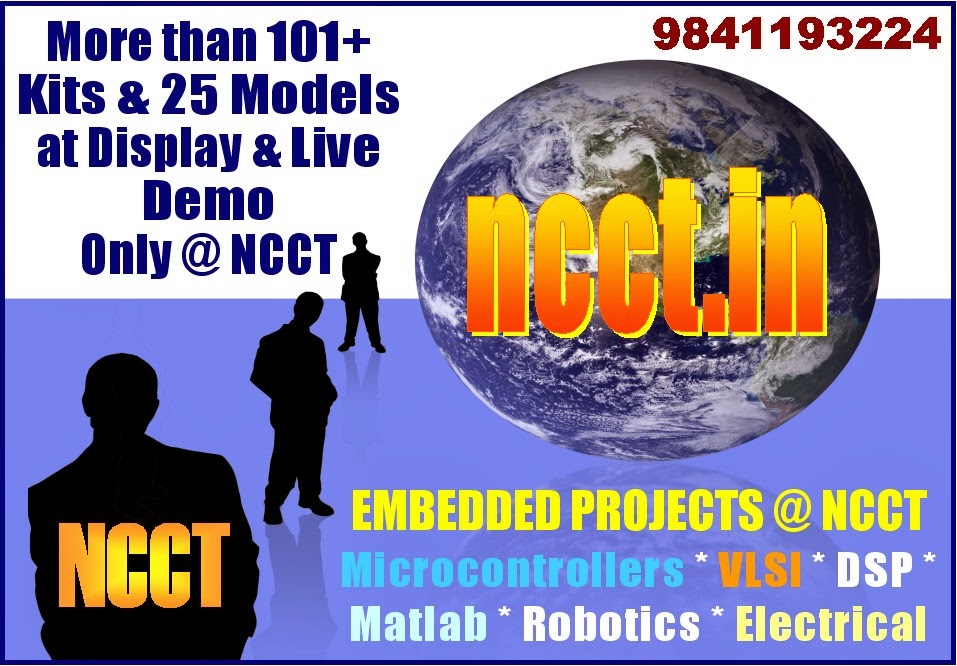 NCCT - PROJECT IMAGE GALLERY: Embedded System Project Kits, VLSI ...