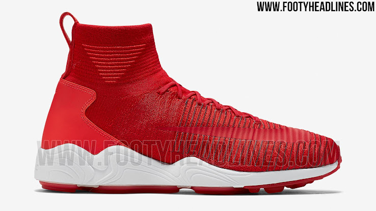 Red Nike Zoom Mercurial Flyknit Sneakers Revealed - Footy Headlines