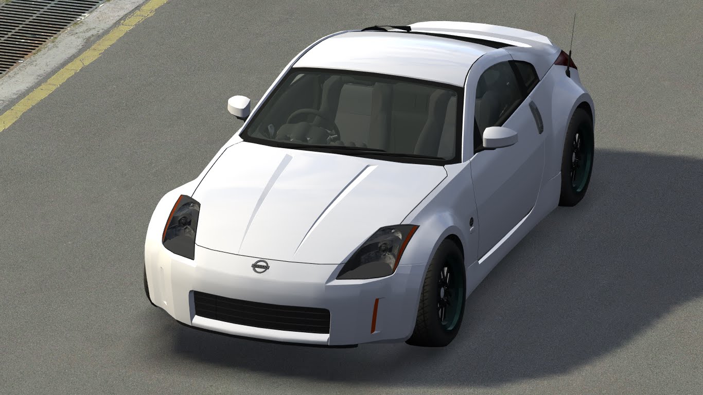 LFS MODS BR: XR - Nissan FairladyZ / 350z Stock - By: VictorSeVen