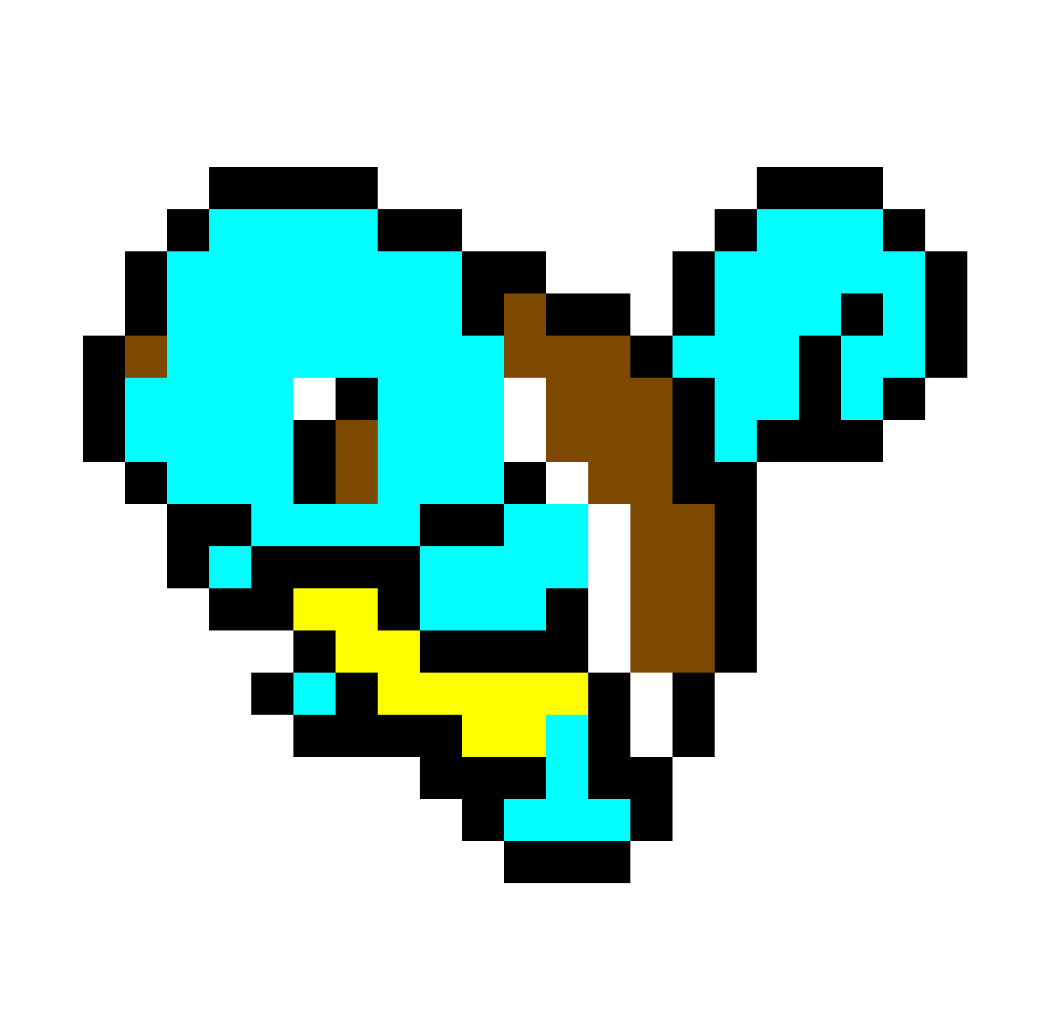 AEGraphicDesign: Squirtle Bitmap Gif