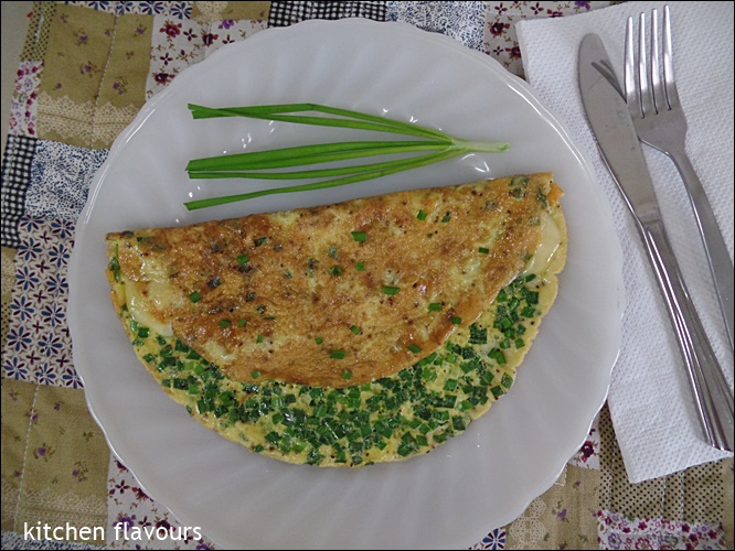 kitchen flavours: Fresh Herb Omelet