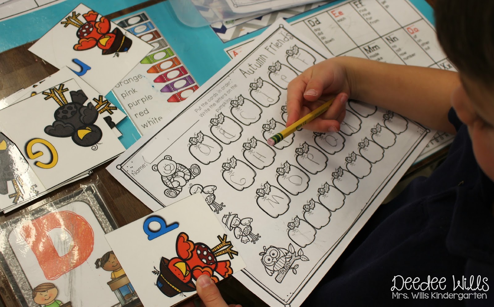 Printable Kindergarten Math Literacy Stations