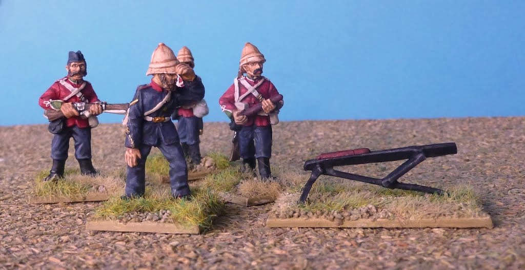 Wargaming the Zulu War: Royal Artillery Hale Rocket team