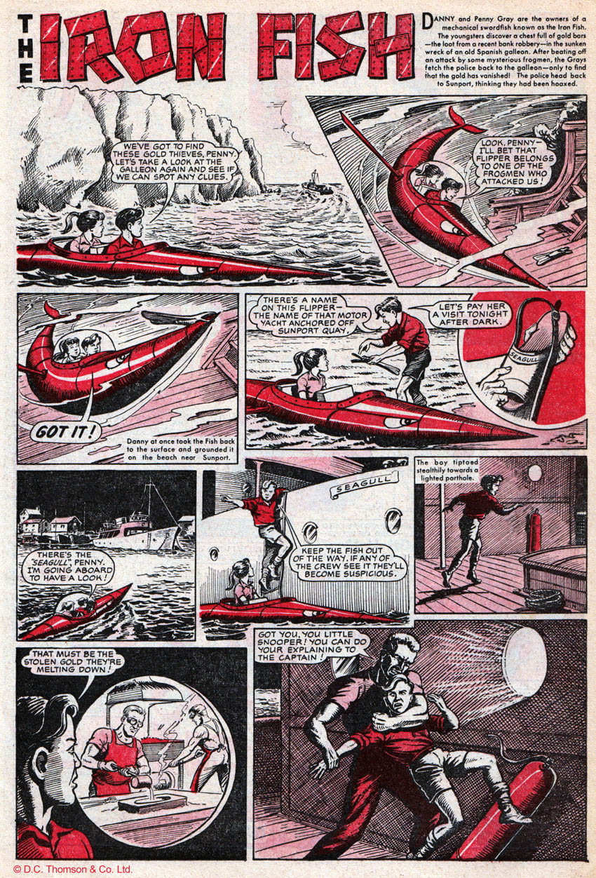 BLIMEY! The Blog of British Comics: The IRON FISH